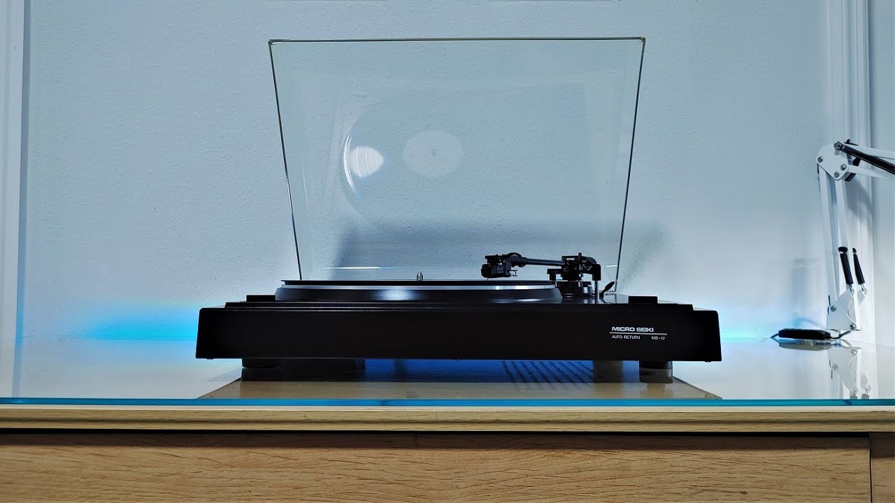 Micro Seiki MB-12 Vintage Turntable with Shure RXT5 Cartridge & Shure ...