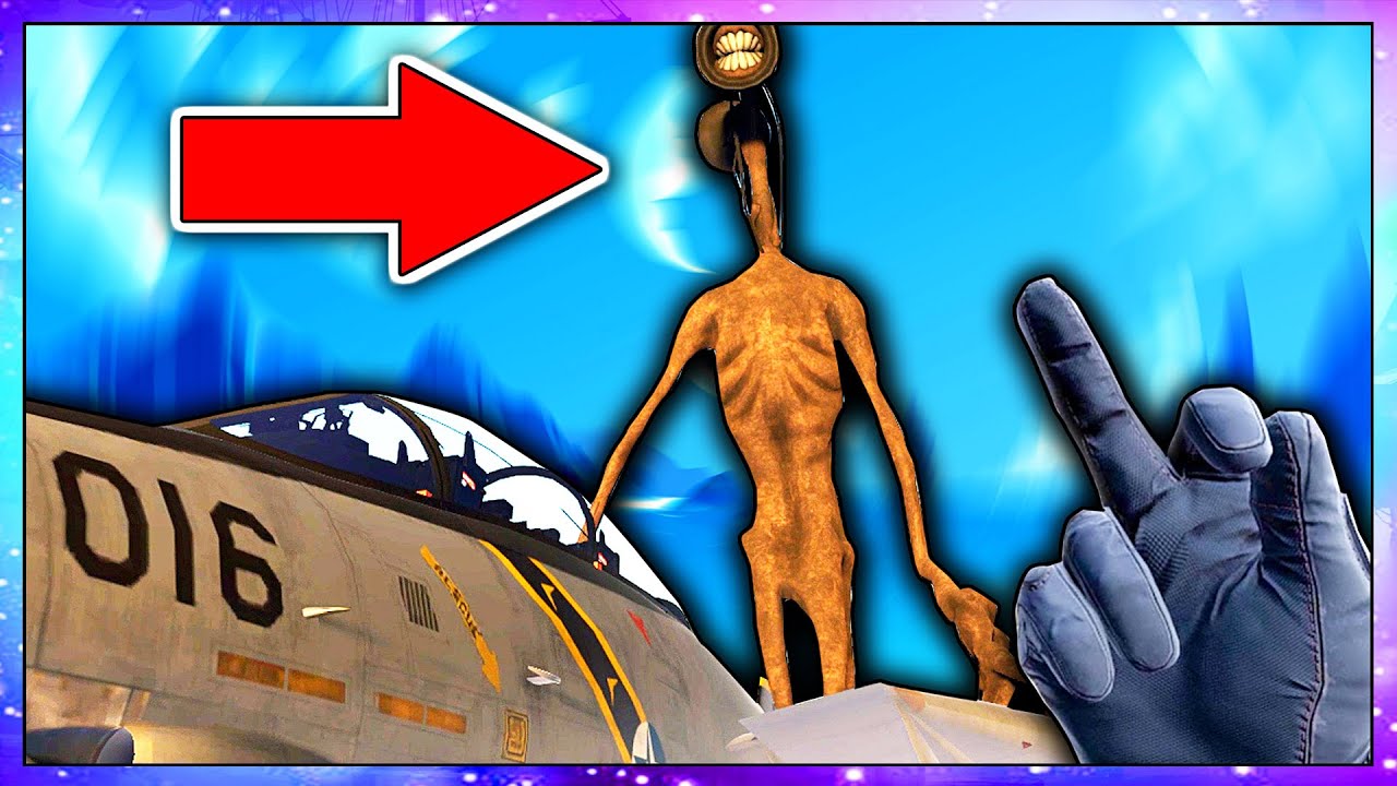I Found SIREN HEAD Doing This To A JET! - YouTube