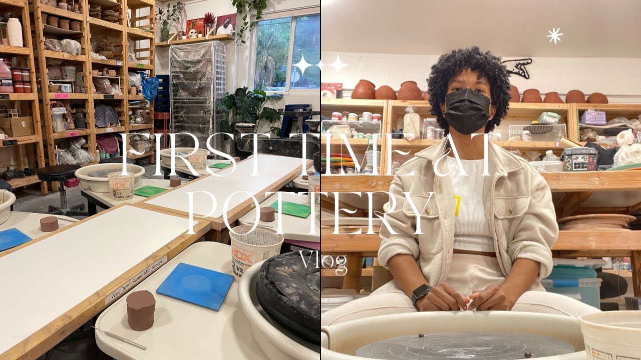 I Took A Pottery Class For the First Time at a POC Owned Studio! - YouTube