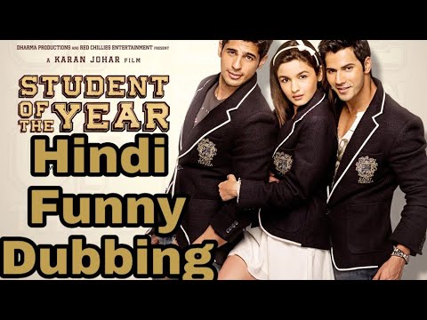Susu lagi hain. First Hindi funny dubbing video. Student of the year.