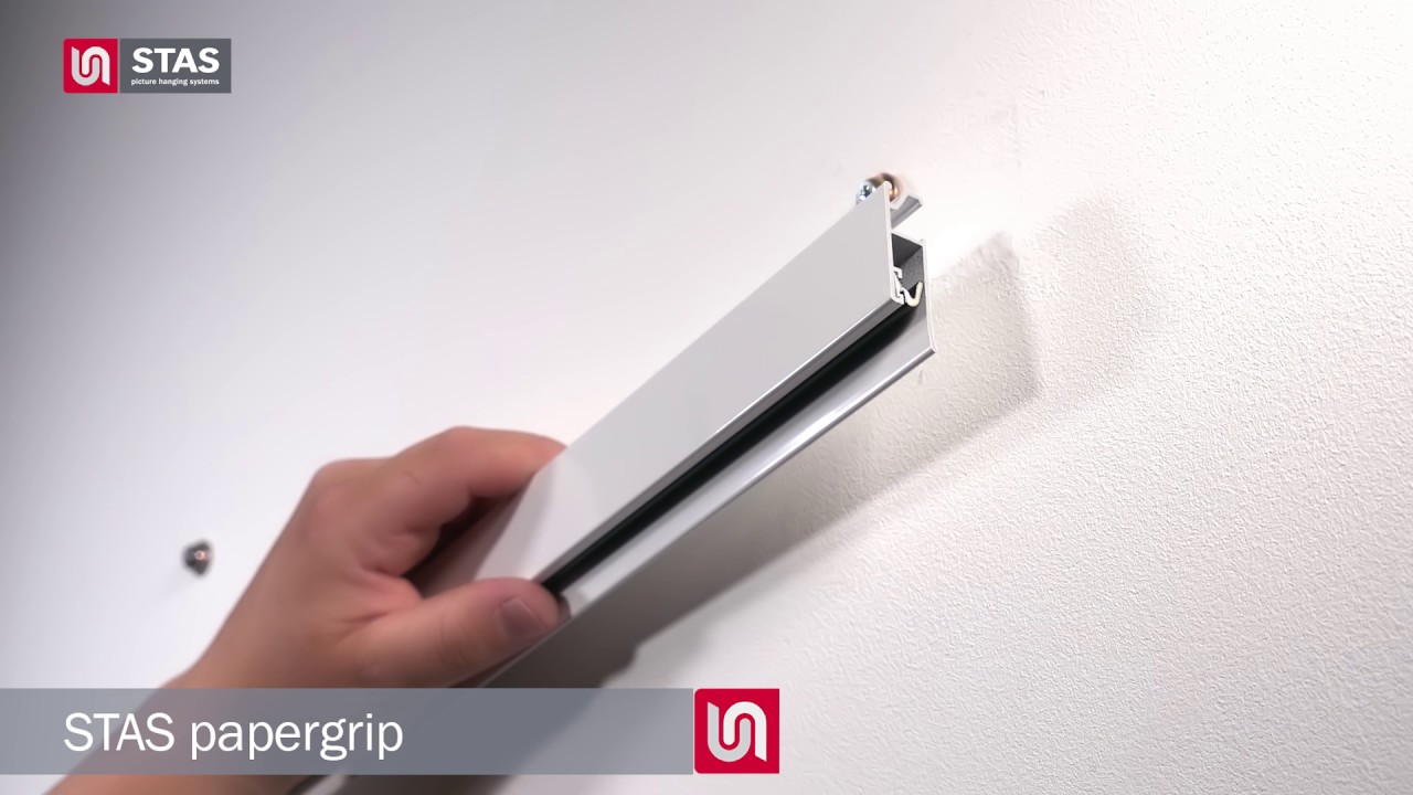 STAS papergrip - How to install the papergrip - YouTube