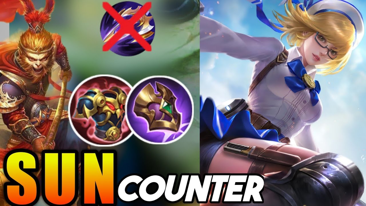 SUN BEST BUILD Counter Hero Fanny | MLBB - YouTube