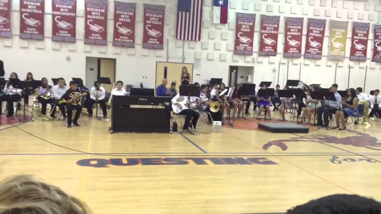Playing Queen Cover at Bill Sybert School - YouTube