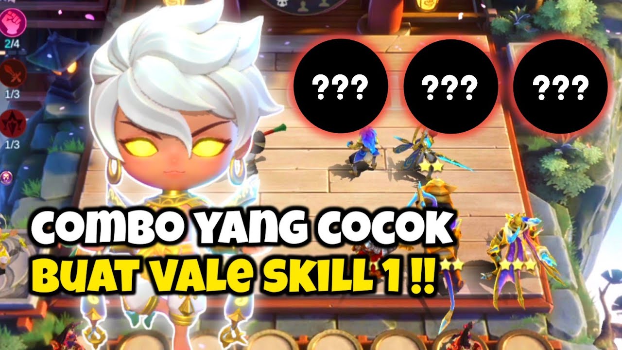 CARA MAIN COMMANDER VALE SKILL 1 - MAGIC CHESS UPDATE TERBARU 2023 ...