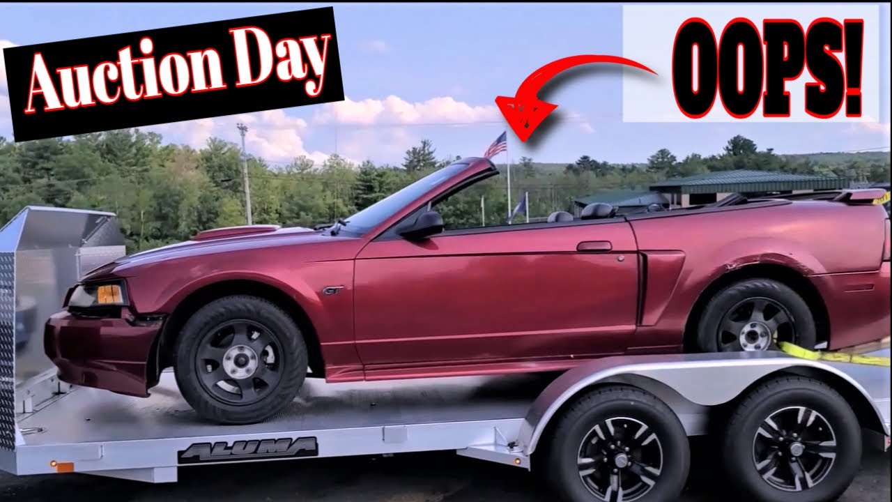 Auction Day Mistake - I bought a Discount BEATER Mustang GT - Part 1 ...