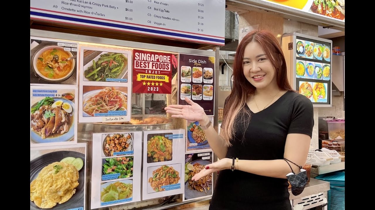 Pretty Thailand-born lady boss opened Authentic Thai Foods in Singapore ...