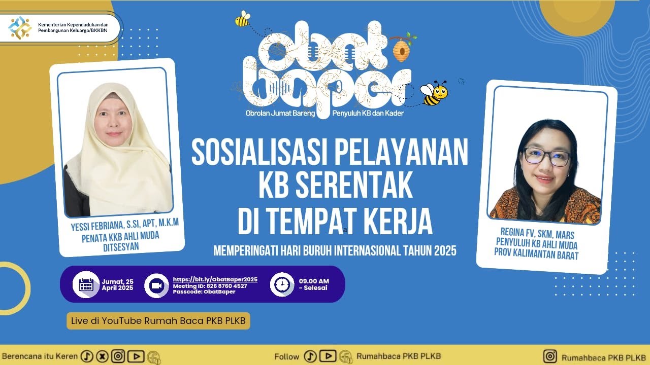 OBAT BAPER EP 194 | "SOSIALISASI PELAYANAN KB SERENTAK DI TEMPAT KERJA ...