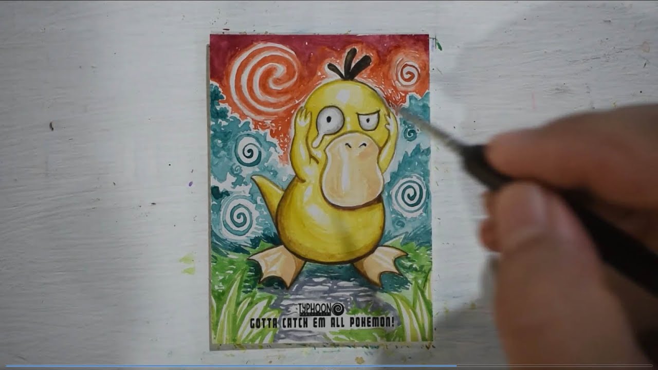 How I Draw Psyduck/ POKEMON _ SCT Episode 52 - YouTube