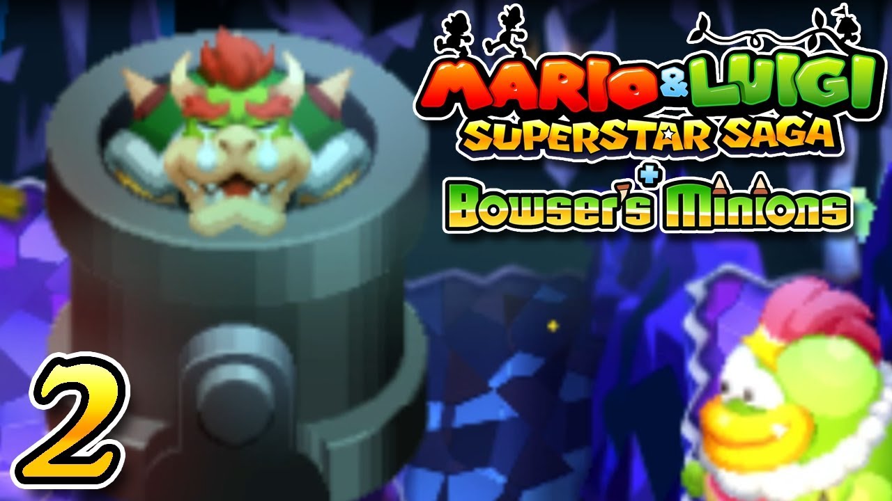 Mario & Luigi Superstar Saga + Bowser's Minions Part 2 ~ SAVING BOWSER ...
