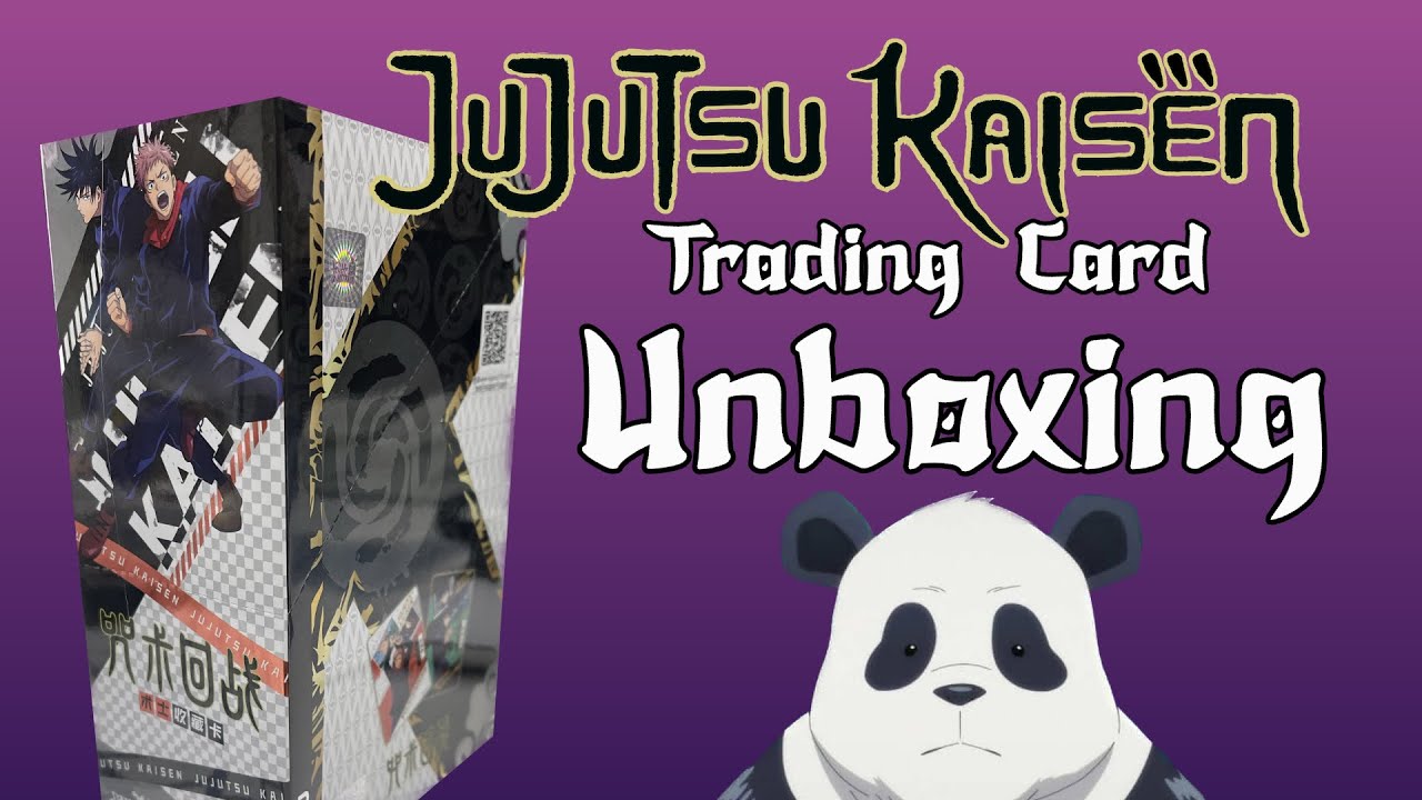 Kayou Jujutsu Kaisen Anime Trading Card Unboxing - Jujutsu Kaisen ...