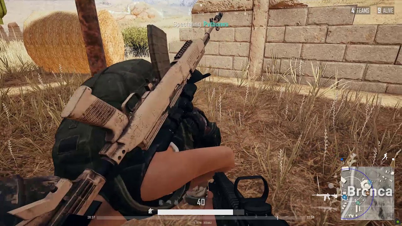 PUBG Squad Win 1v5 - YouTube