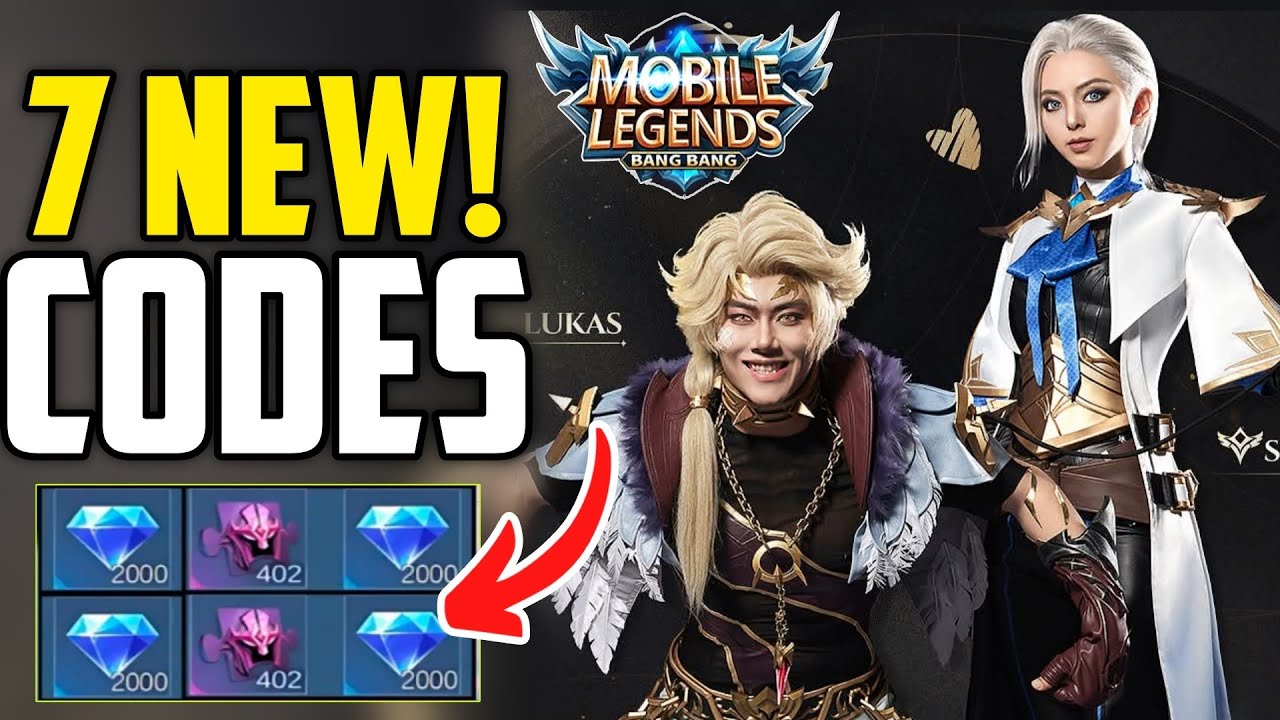 ALL New!*WORKING MOBILE LEGENDS BANG BANG REDEEM CODES 2024 - ML BANG BANG CODES 2024 - MLBB ...