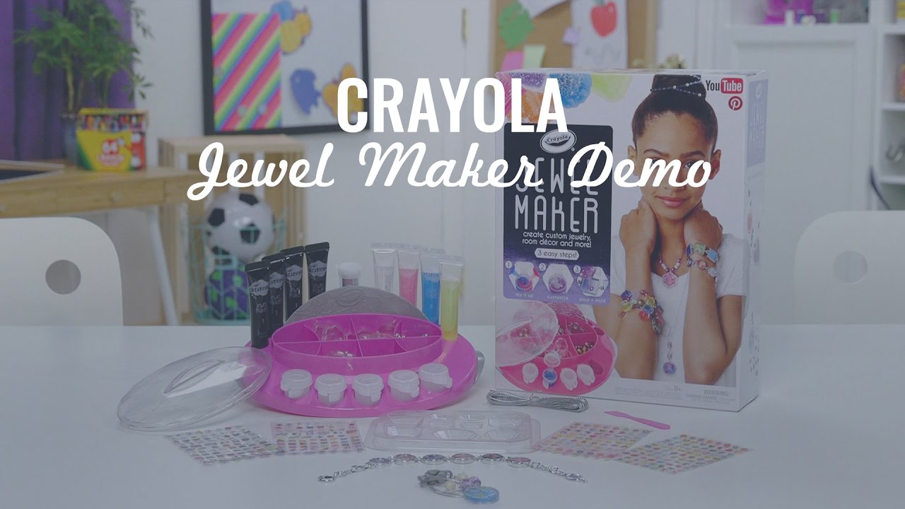 Crayola: Jewel Maker Demo - YouTube