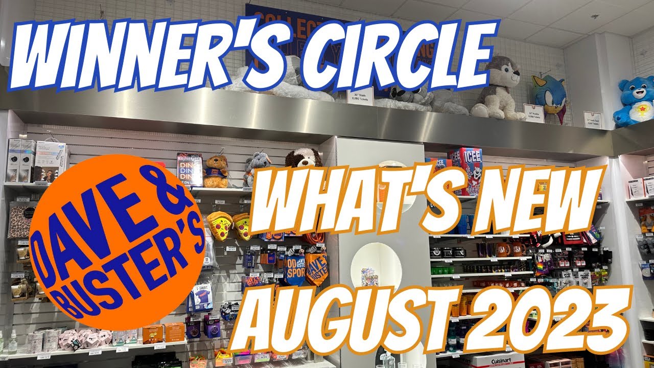 Dave & Buster's Winners Circle LONG BEACH #daveandbusters - YouTube