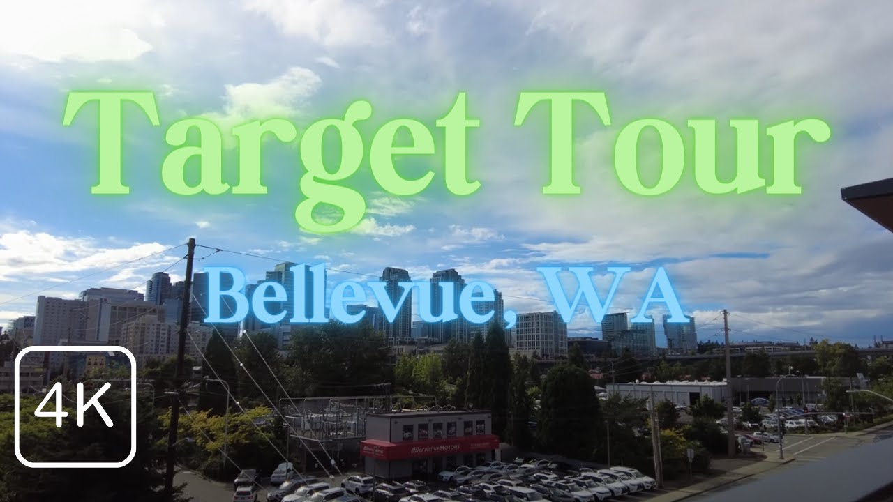 Target at Wilburton Village in Bellevue WA Washington USA 4K Walk 2021 ...