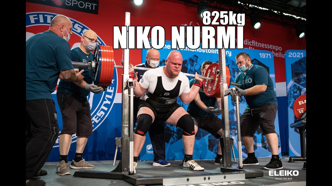 NFE powerlifting challange 2020 | Niko Nurmi 825kg - YouTube