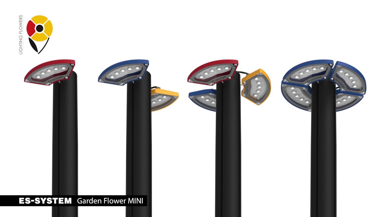 ES-SYSTEM - LIGHTING FLOWERS - YouTube