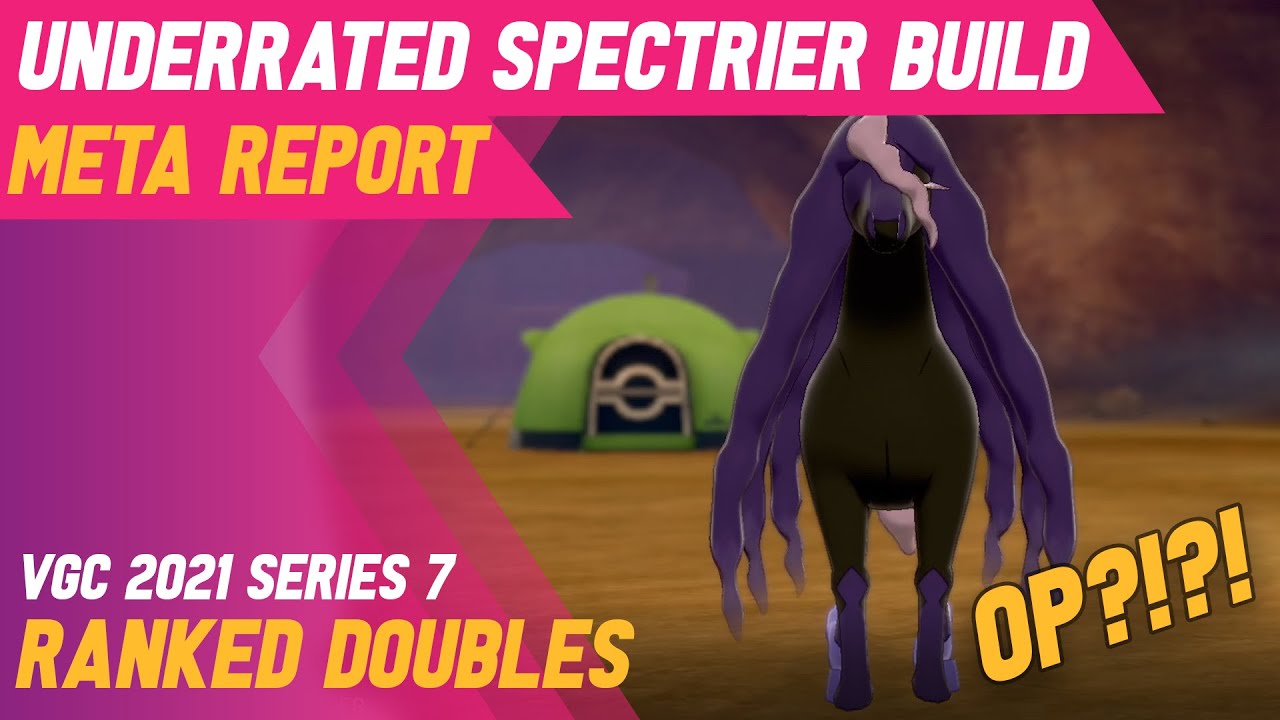 UNDERRATED Support Spectrier in VGC 2021 Ranked Doubles - YouTube