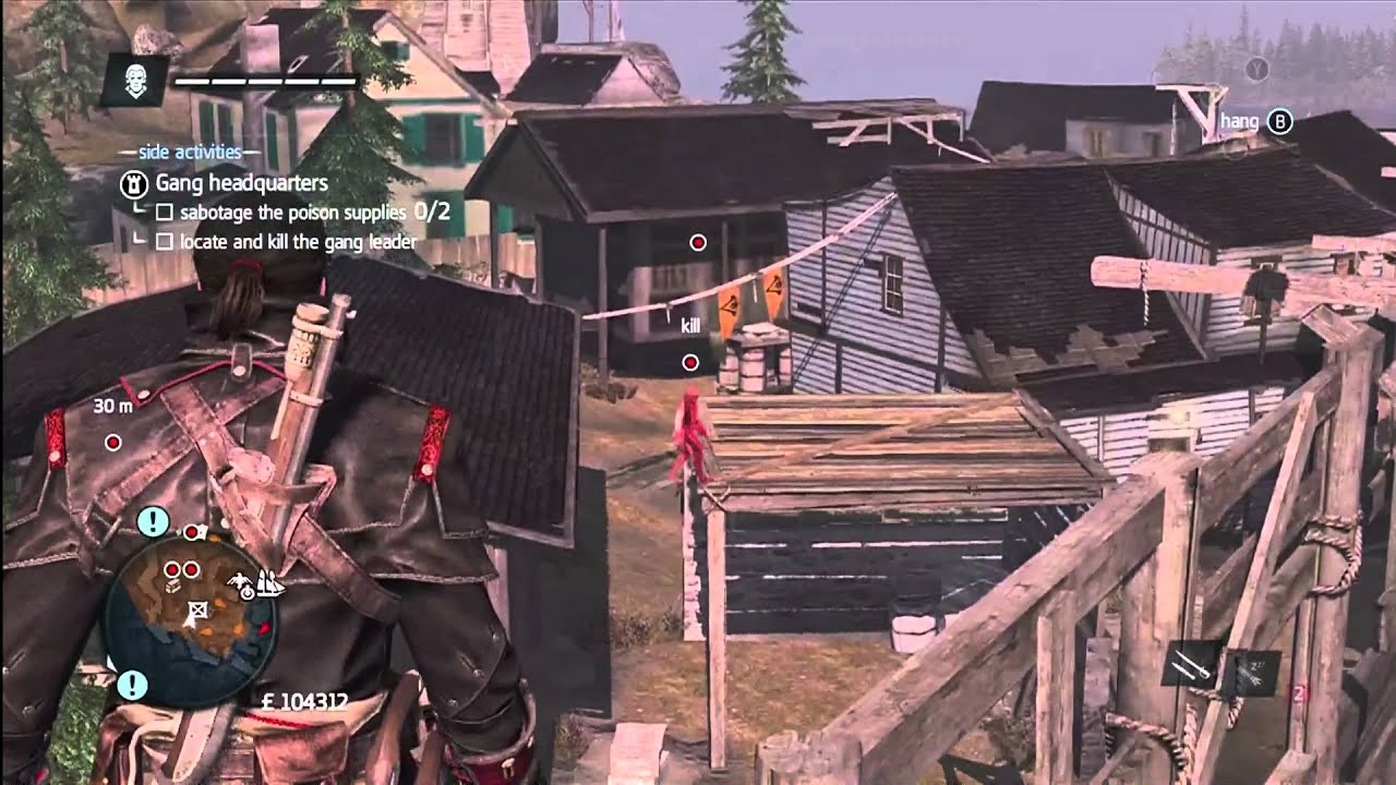 Assassin's Creed Rogue - Fail - Gang Leader building upper-body ...