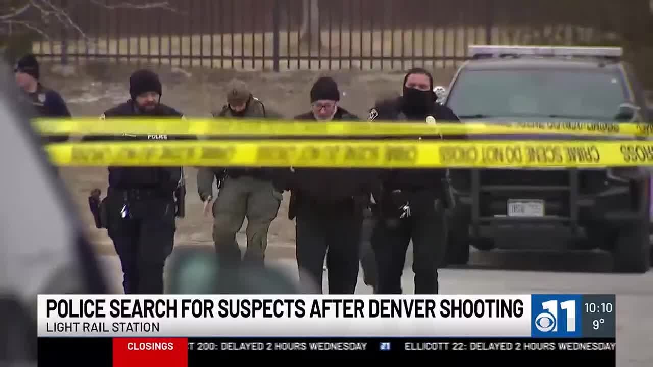 WATCH: Police searching for suspects after Denver shooting - YouTube