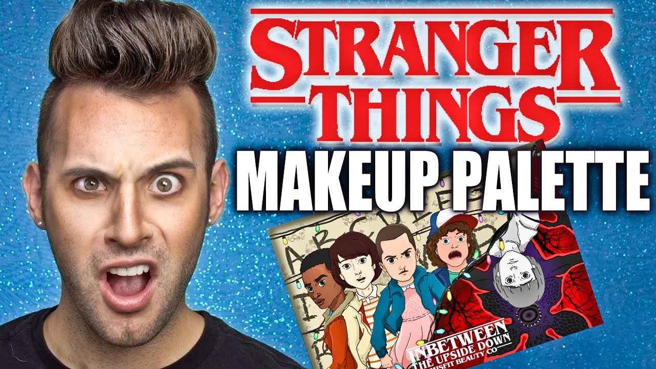 STRANGER THINGS Eyeshadow Palette?!?! SO PIGMENTED! - YouTube