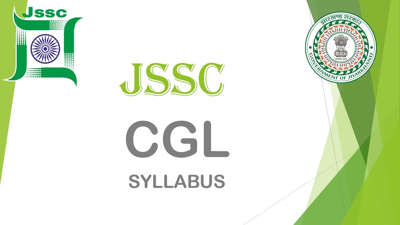 JSSC CGL Syllabus - YouTube