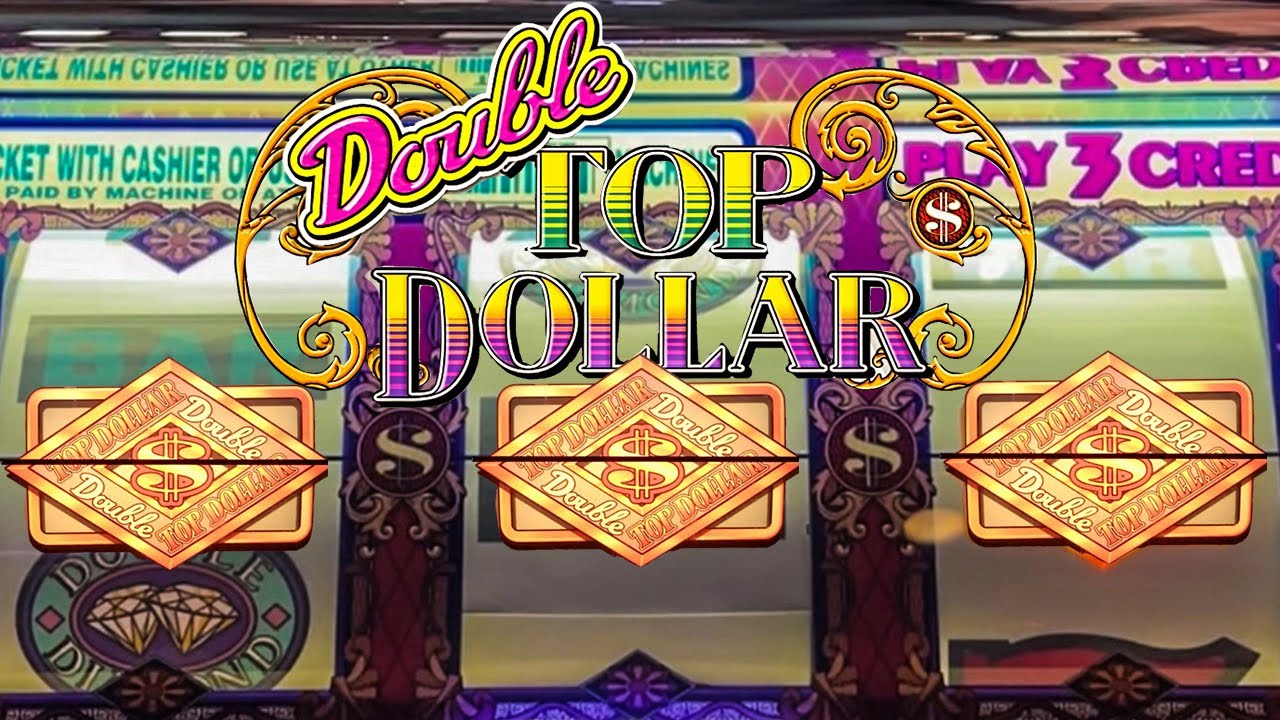 Old School Classic Double Top Dollar 3 Reel Casino Slot - YouTube