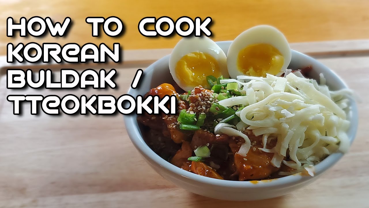 How to Cook Korean Buldak / Ttekobokki | Quarantine Cooking | - YouTube