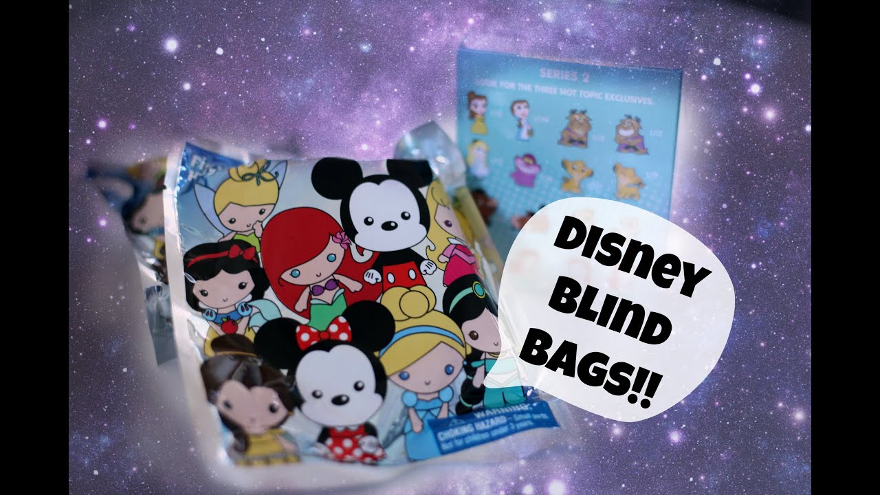 Disney Blind Bag Keychain Opening and Blind Box! - YouTube
