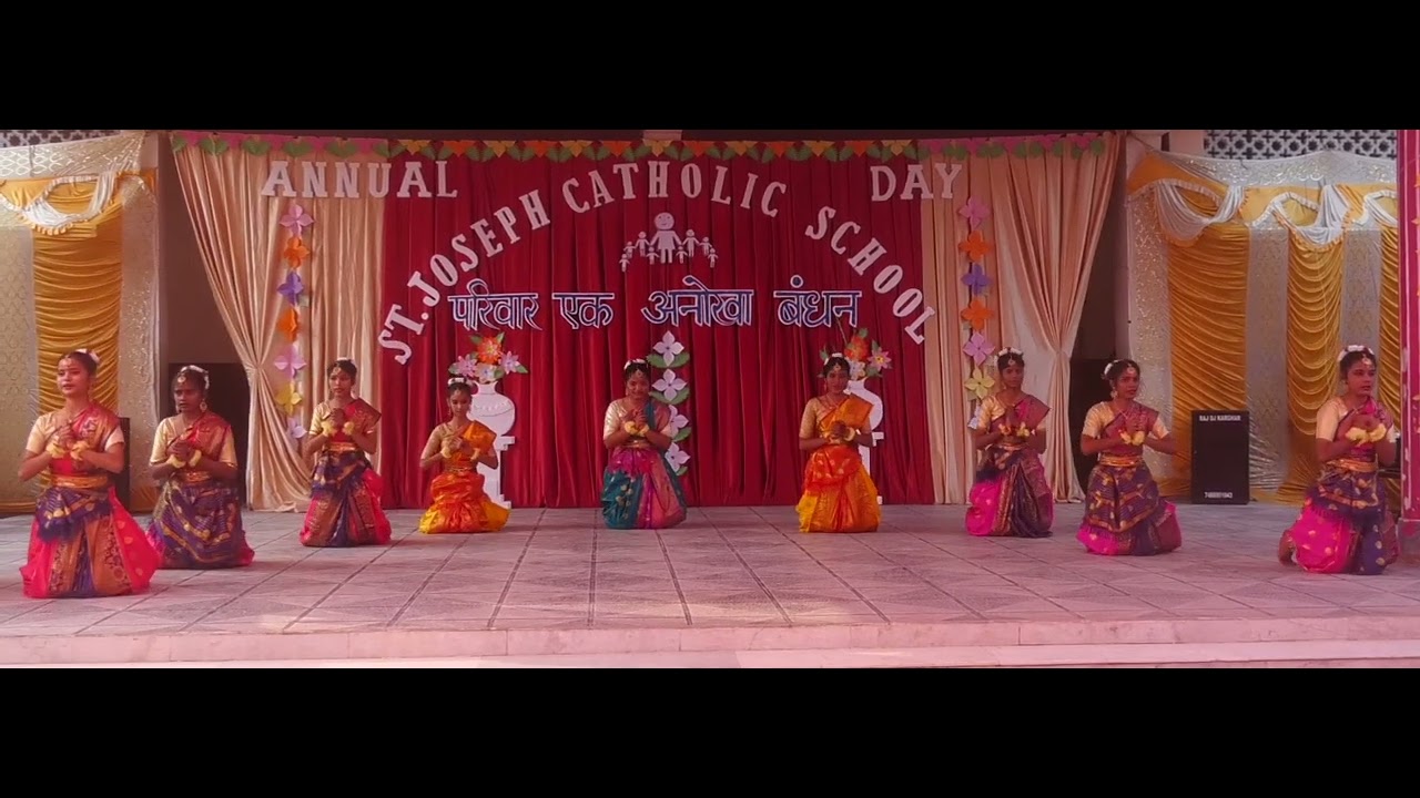 Bharat natyam awesome dance performance by our school students of St ...