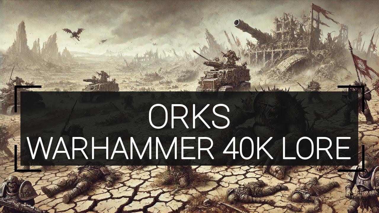 ORKS Introduction | WARHAMMER 40K LORE - YouTube