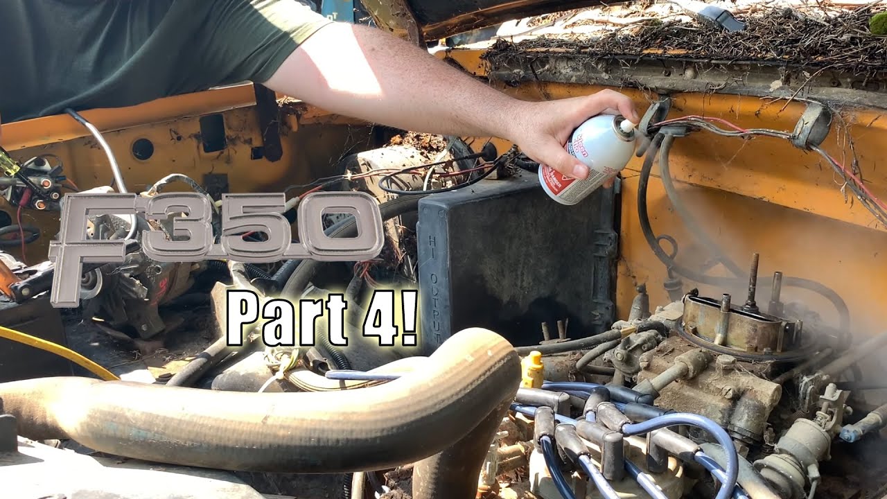 Time for a Visit from the Ether Bunny - Reviving a 1986 Ford F-350 ...