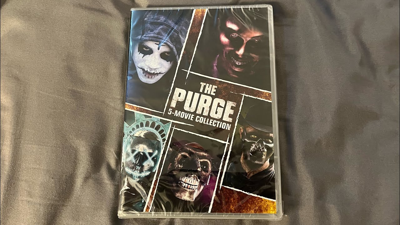 The Purge 5-Film Collection DVD Unboxing!!!!! - YouTube