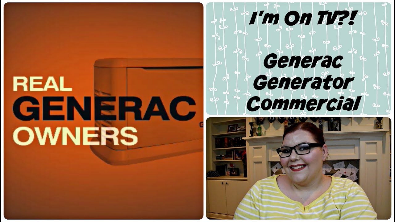 I'm On TV?! Generac Generator Commercial - YouTube