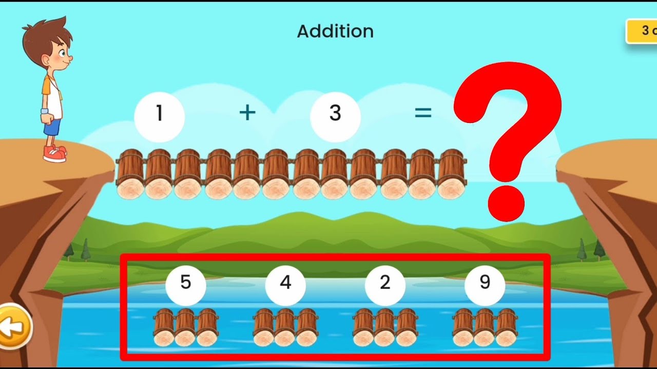 Basic maths addition for kids | kids math learning | kids education ...