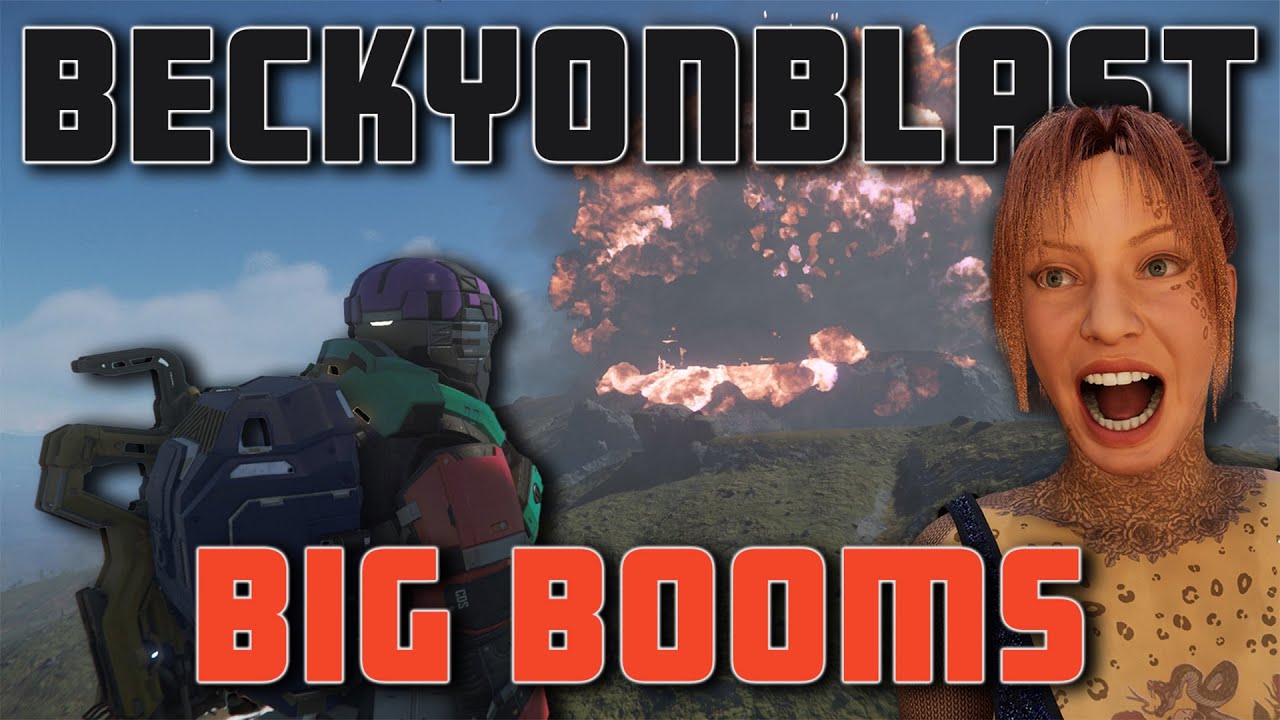 Becky with the Big Booms in Star Citizen! - YouTube