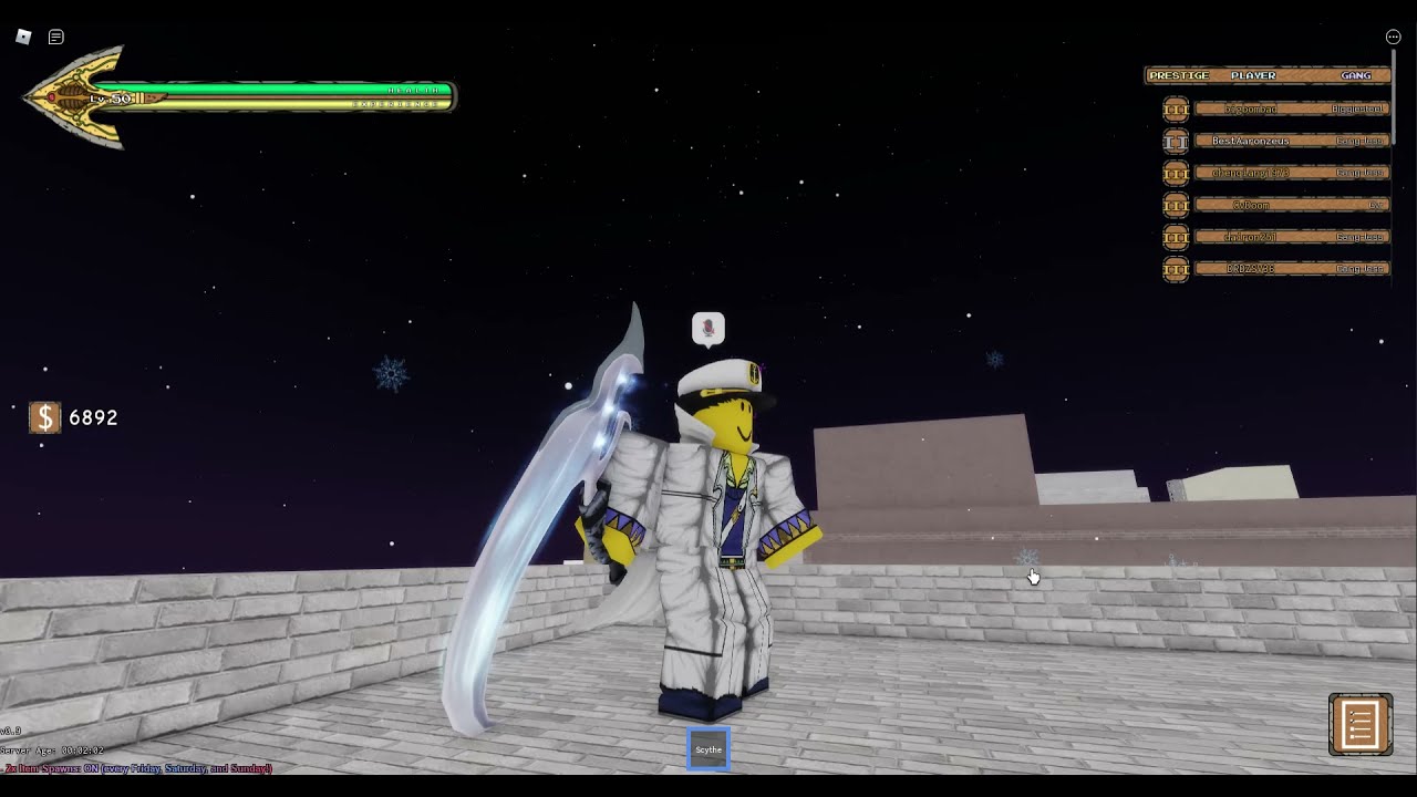 [YBA] New Halloween Scythe(pluck skin) Animations - YouTube