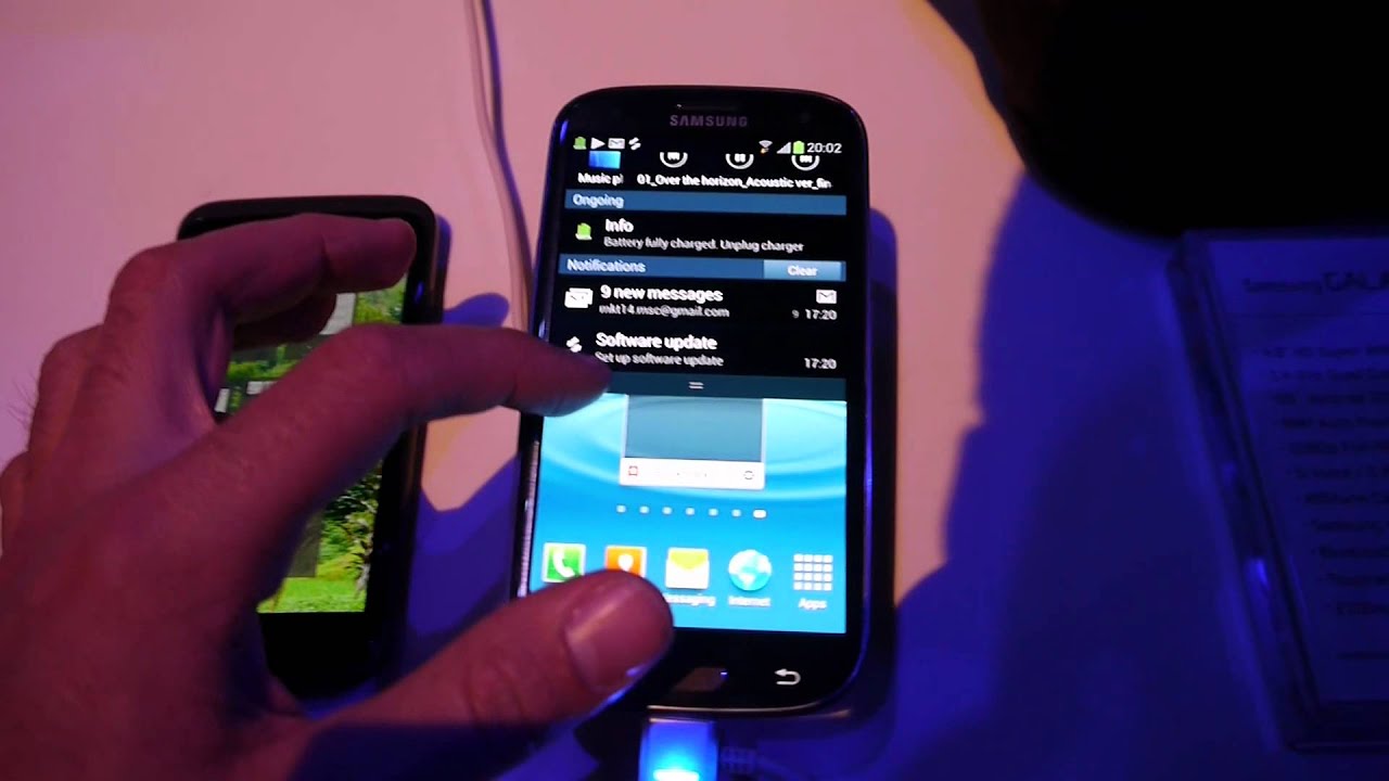 Preview Samsung Galaxy S 3 : Hardware + Software - YouTube