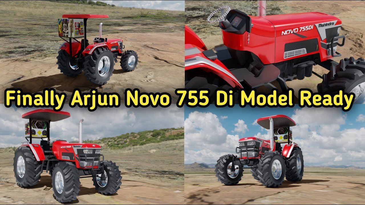 Finally Arjun Novo 755 Di Ka Model Ready 🥳 In Indian Vehicles Simulator ...