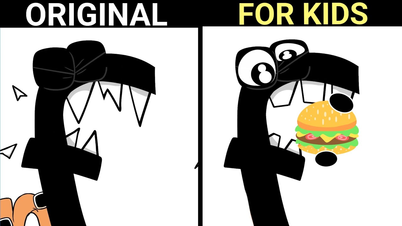 BURGER of ALPHABET LORE F (DRAWING) - YouTube