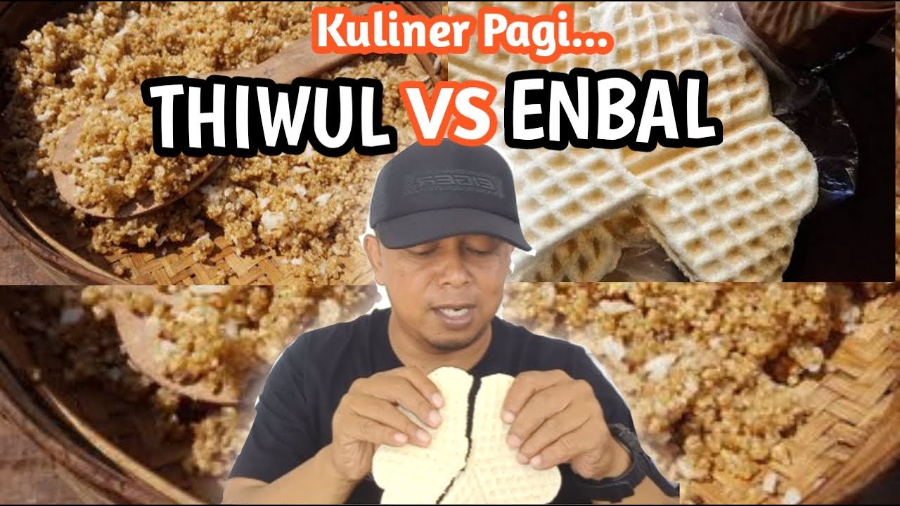 KULINER DI MERAUKE, SEGO THIWUL vs ENBAL #makanan pokok#thiwol#enbal# ...
