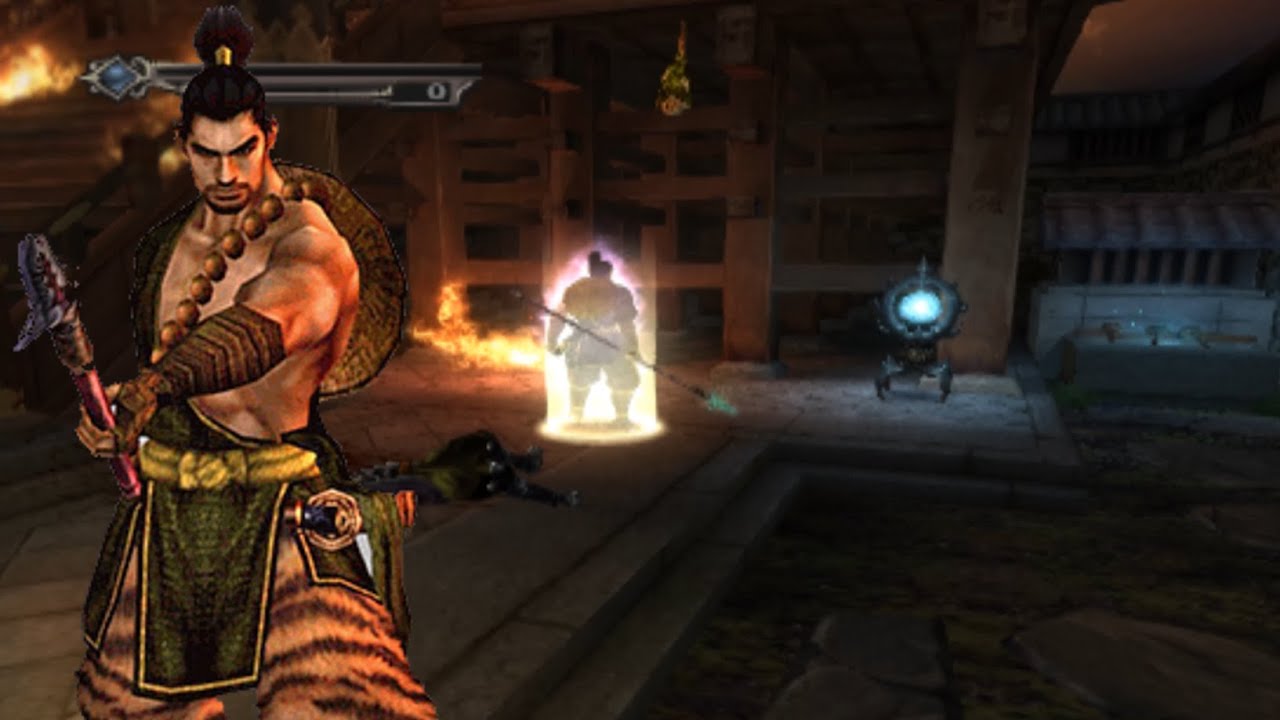 Onimusha 3 Heihachi enters Dark Realm in oni form - YouTube