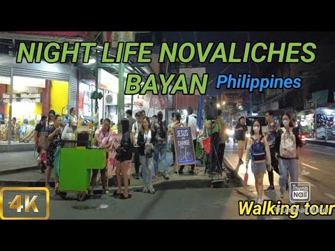 Night Life Novaliches| Amazing Night Walk at Novaliches Quezon City ...