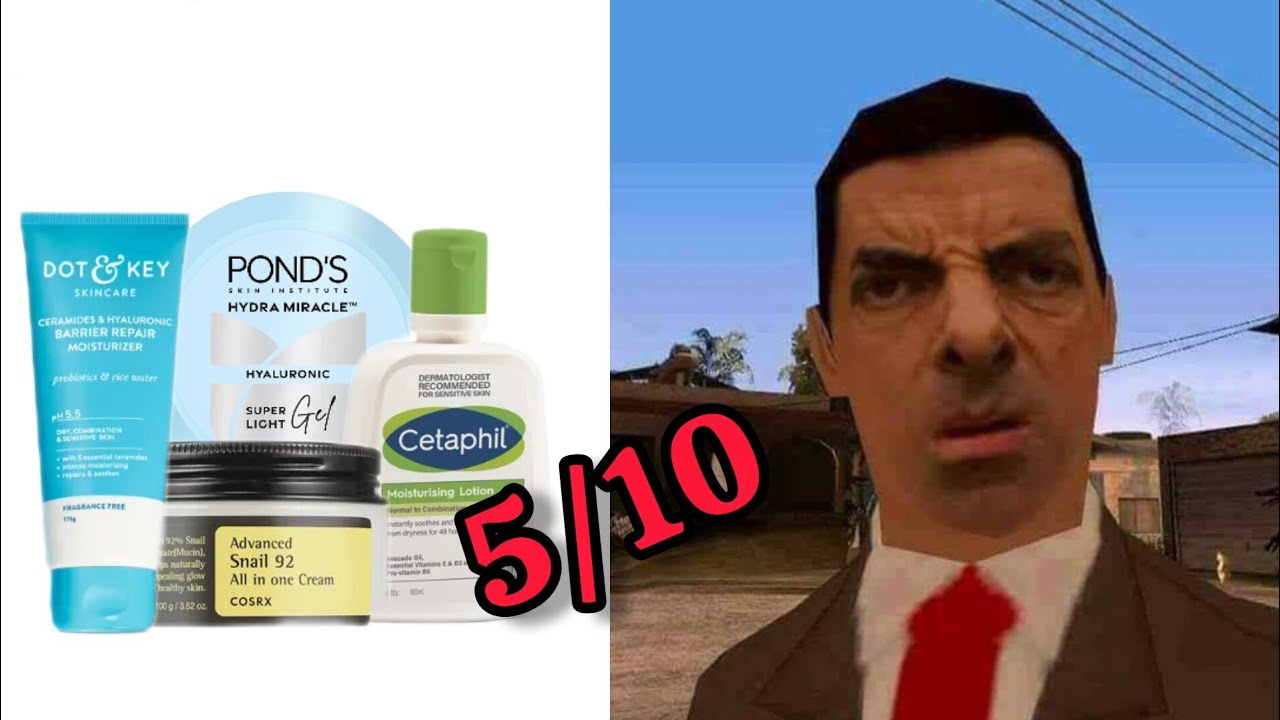 Ranking Moisturizers with MEMES (part 1) | Hiya Ghosh - YouTube
