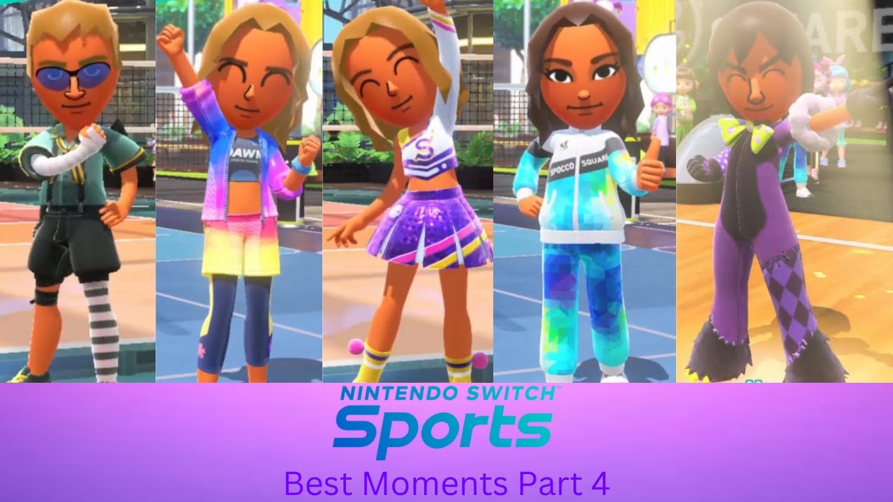 Nintendo Switch Sports Best Moments Part 4 (200 Subscriber Special ...