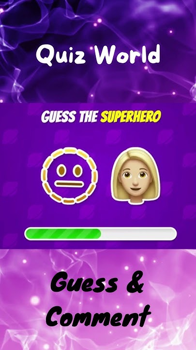 Can you Guess The Superhero #22 | #quiz #guessthesuperhero # ...
