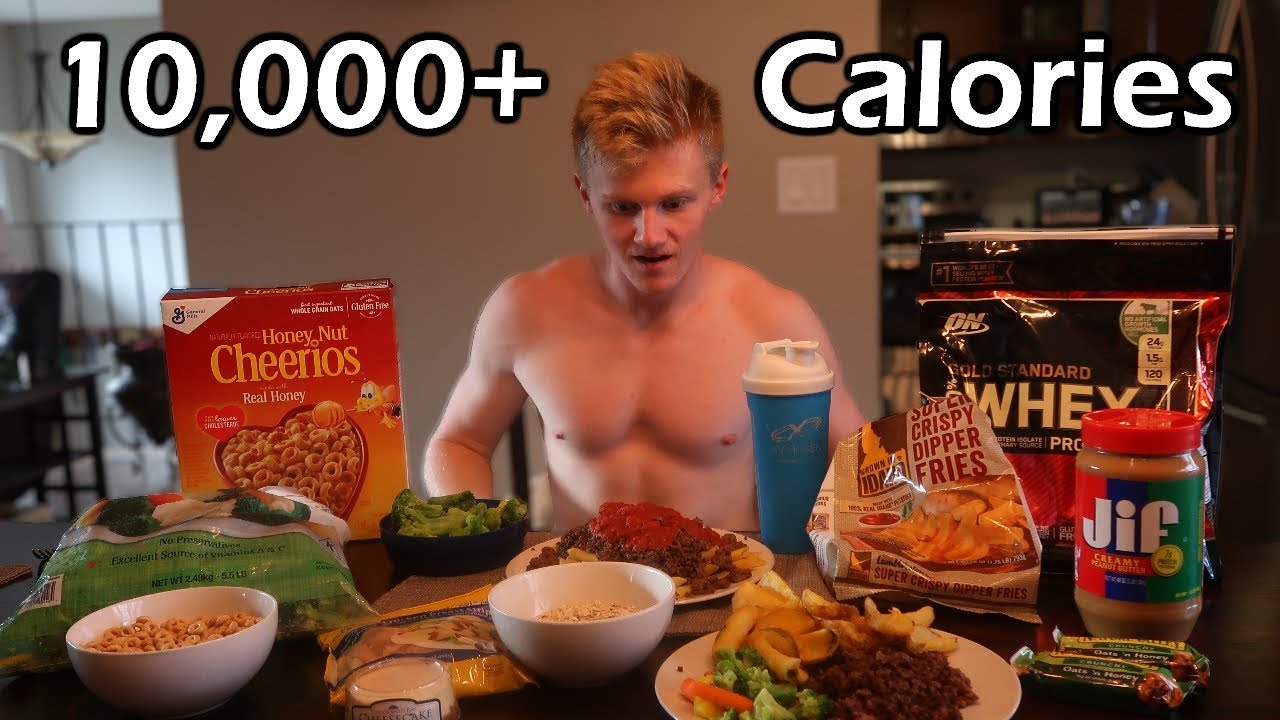 Eating Like The World's Strongest Man for 24 Hours - 10000+ Calories ...