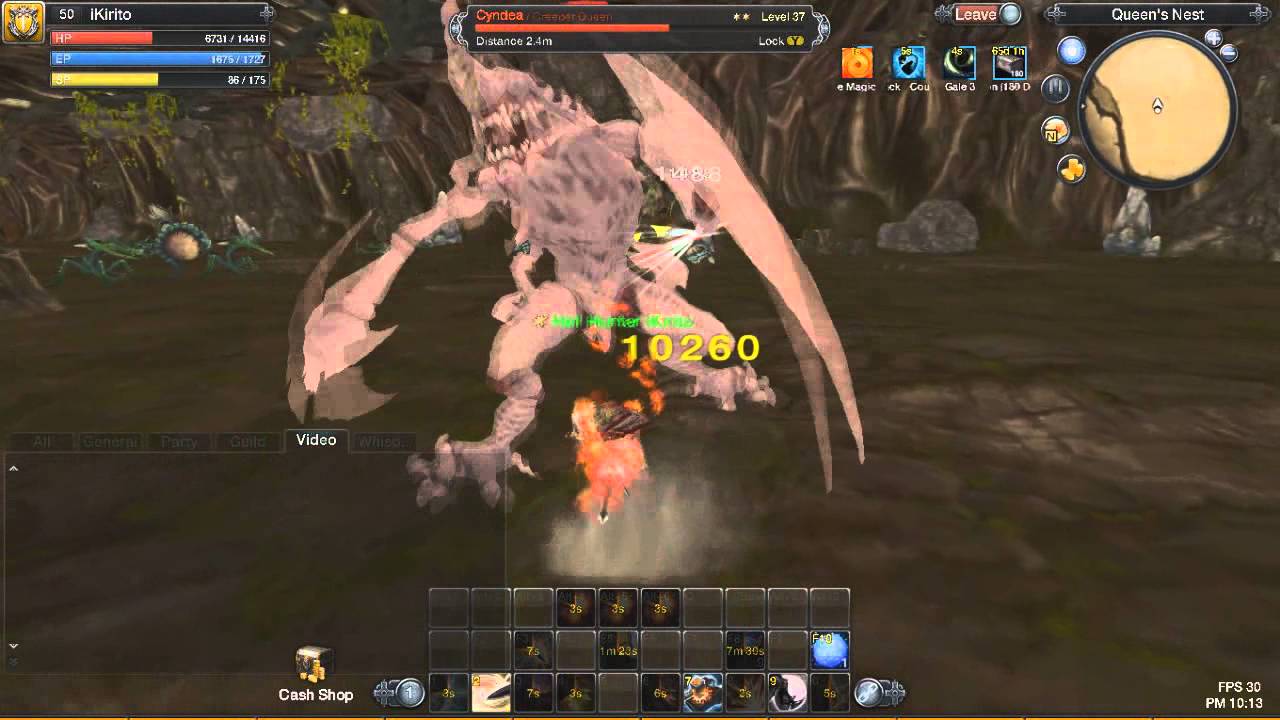 Wild RaiderZ - Cyndea Solo Speed Run (Defender) - YouTube