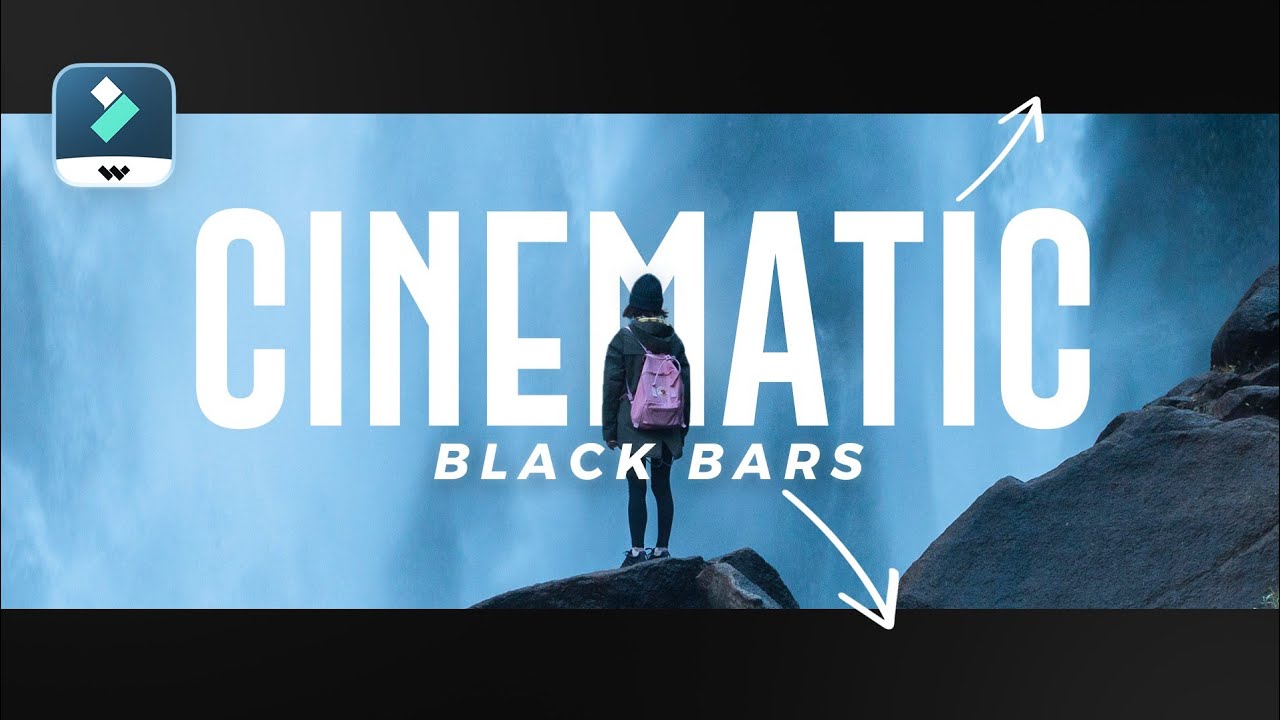 How To Make Cinematic Black Bars Animation in Filmora 11 | Cinematic ...