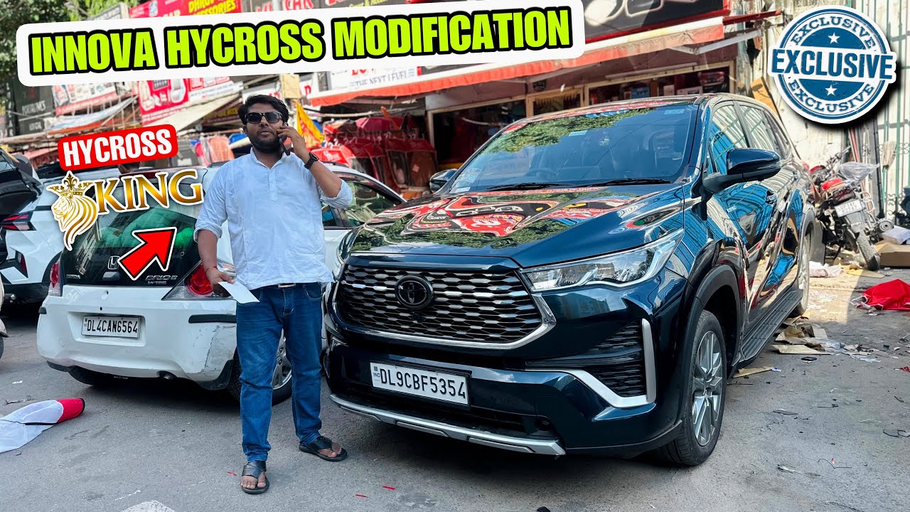 Innova Hycross Top Variant Modification😱| Hycross Test fully Modified🔥 ...